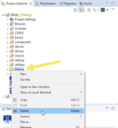 tutorial rename copy or clone eclipse projects with mcuxpresso mcu