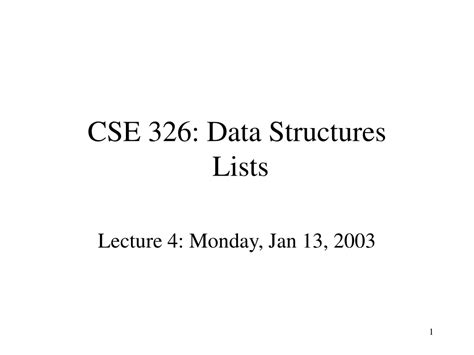 Ppt Amortized Analysis And Stretchy Arrays In Data Structures Lecture
