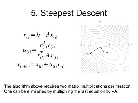 Ppt Conjugate Gradient Powerpoint Presentation Free Download Id 5880396