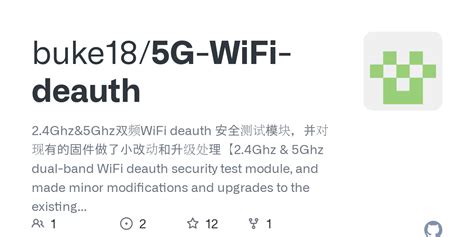 Activity · Buke185g Wifi Deauth · Github