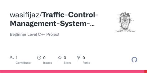 Github Wasifijaztraffic Control Management System Cpp Beginner