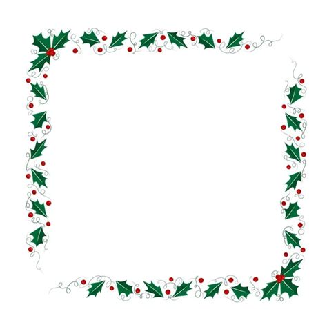 87453 Christmas Borders Vector Images Depositphotos