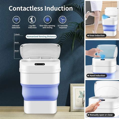 Automatic Sensor Dustbin Cell Operated Risen Store