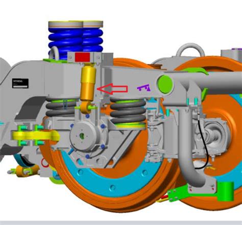 Damper Primary Lateral شرکت تعمیرات و توسعه بهره برداری ریلی مپنا