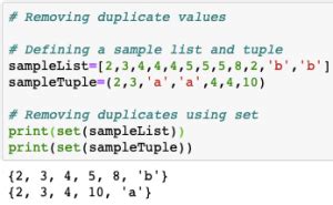 Python Sets - Thinking Neuron