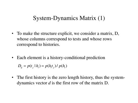 Ppt Predictive State Representations Powerpoint Presentation Free