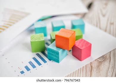 Building Blocks Bar Chart Graph Stock Photo 796767343 Shutterstock