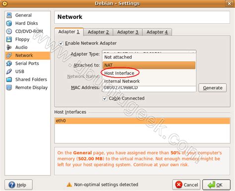 Host Interface Networking Made Easy In Virtualbox 210 Ubuntu Geek