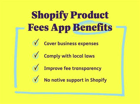 Benefits Of Using Shopify Product Fees Magical Apps