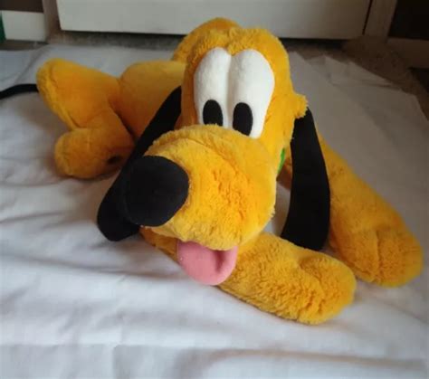 Vintage Disney Parks Pluto Plush Walt Disney Company 17” Stuffed Dog