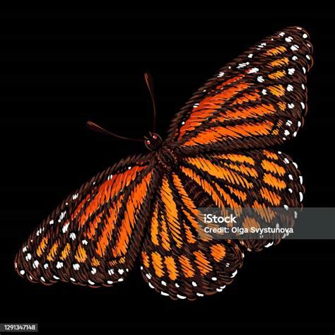 문신이나 티셔츠 디자인 이나 아웃웨어에 대 한 벡터 로고 나비 귀여운 프린트 스타일 나비 배경 이 도면은 검은 색 패브릭 또는