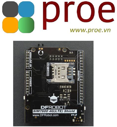Sim7600ce T 4glte Shield For Arduino Điện Tử Proe