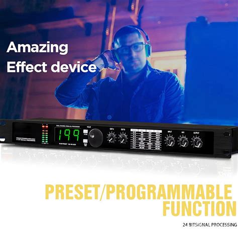 Jual Andprofessional Digital Reverb Karaoke Stage Performance Dsp