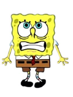 Spongebob Scared Front Facing Render By Mordecaiisback On Deviantart