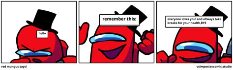 Red Mungus Says Comic Studio