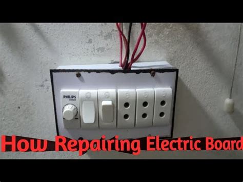 How Make Electric Switch Board Wiring Process Switch Board Wiring Connection Simple