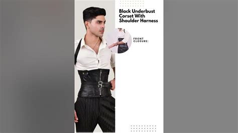 Mens Corset Fashion Styling Tips Benefits And Trendy Outfit Ideas