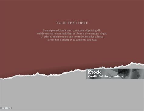 현실적인 찢어진 종이 웹 및 인쇄 판매 프로모션 광고 프레젠테이션을 위한 배너용 템플릿 디자인 검은색에 대한 스톡 벡터 아트 및 기타 이미지 Istock