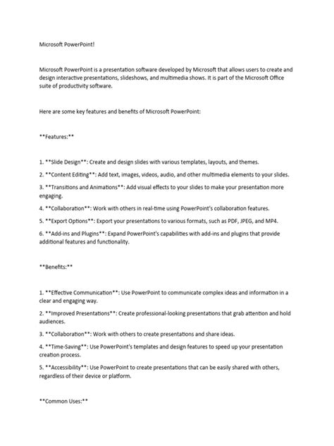 microsoft powerpoint pdf microsoft power point multimedia