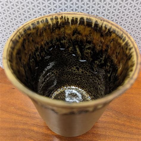 Ash Glaze On Tenmoku Rpottery