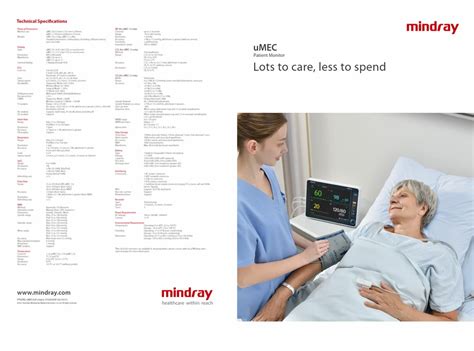 Mindray Umec 15 Patient Monitor Led At ₹ 240000 Bhubaneswar Id 2854127816430