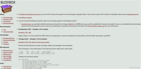【busybox】busybox使用总结 01 Csdn博客 【busybox】busybox使用总结 01 Csdn博客