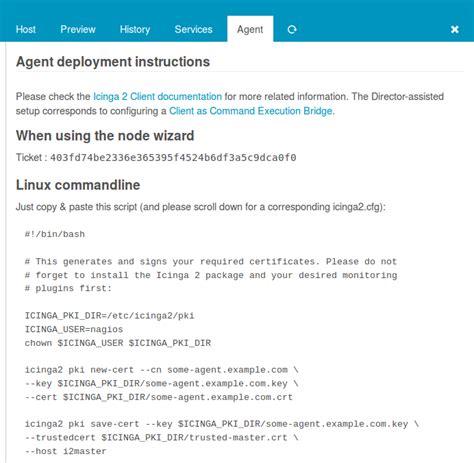 Working With Agents Icinga Director