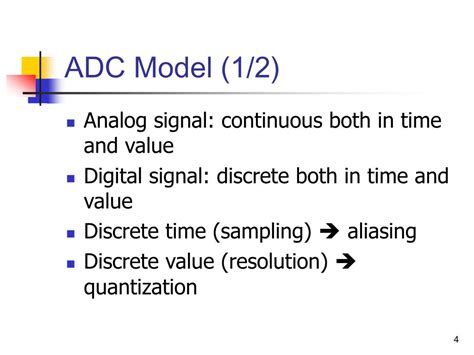Ppt Introduction To Analog To Digital Converters Powerpoint