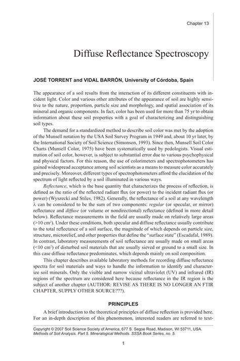 PDF Methods Of Soil Analysis