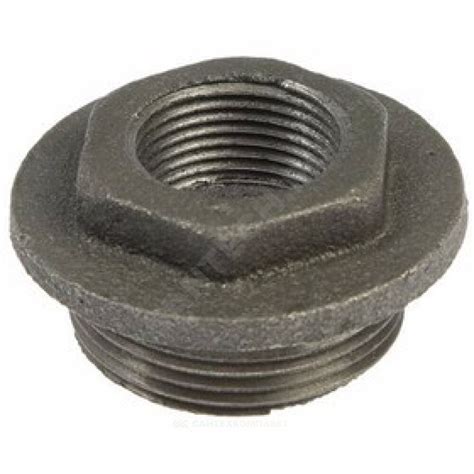 Заглушка (пробка) проходная 1 1/4"x1/2" левая резьба для чугунных ...