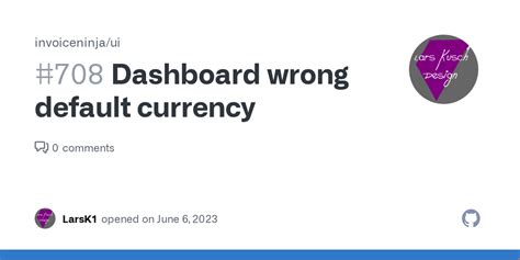 Dashboard Wrong Default Currency · Issue 708 · Invoiceninjaui · Github