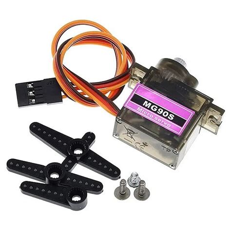 micro servo motor mg90s para arduino aeromodelo projetos steam