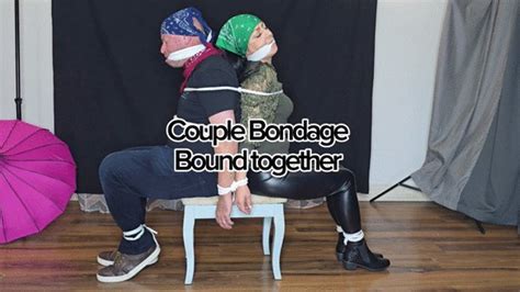 Couple Bondage Bound Together Detective Cleavegagged Clips4sale