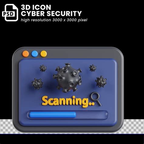 Premium Psd 3d Icon Cyber Security For Web Design And Ui Ux Design