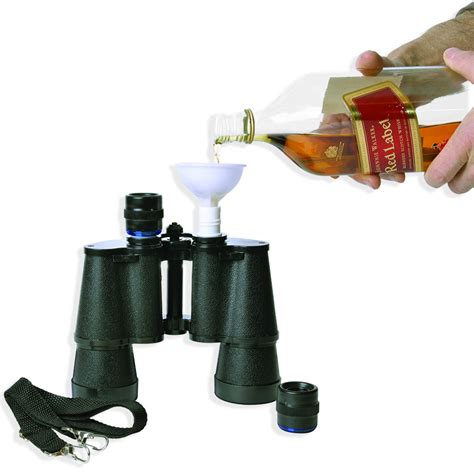 Double Barreled Binocular Flask Brew