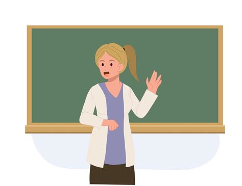 Education Concept Female Teacher Is Teaching Starting Calss Teacher