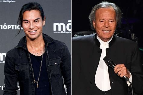 Julio Iglesias And Enrique Iglesias Julio Iglesias E Isabel Preysler