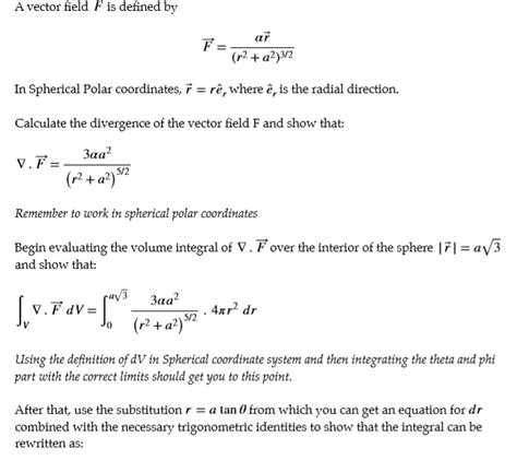 Solved A Vector Field F Is Defined By R2 A232 In