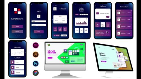 do mobile app ui ux design and website ui ux design by raselmia46 fiverr
