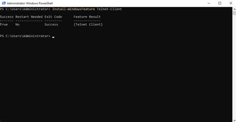 Quickly Install The Telnet Client On Server 2019 Utilizing Powershell