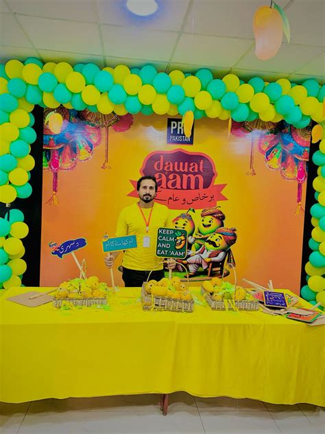 shahid ali on linkedin mango fest fun masti prg king of fruits