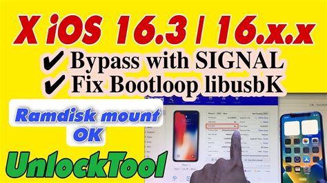 iPhone X Passcode iCloud iOS 16.3 | 16.x.x Bypass with Signal | Fix Boot Loop | #vienthyhG ...