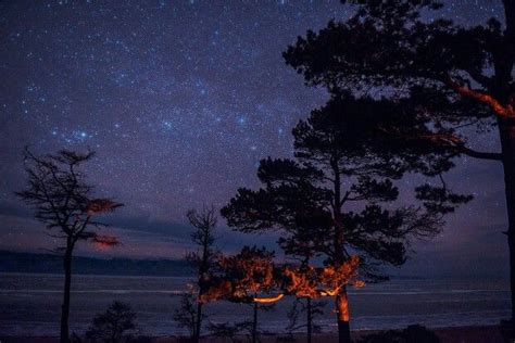 Звёздное небо на острове Ольхон, Байкал. Автор фото — Айдар Даминов.﻿