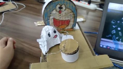 Arduino 黃信惠研習作品 有錢能使鬼推磨 Youtube