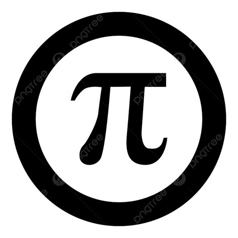 원형 원형 벡터 일러스트 레이 션에서 기호 파이 아이콘 검은 색 법안 개념 직경 Png 일러스트 및 벡터 에 대한 무료 다운로드 Pngtree