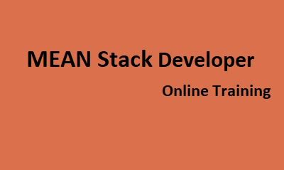 MEAN Stack Online Training MEAN Stack Developer Course