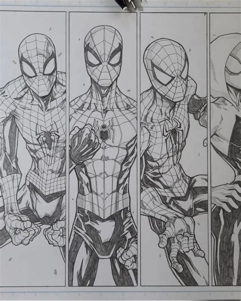 Spider Man Spiderman Drawing Spiderman Art Sketch Comic Art Sketch
