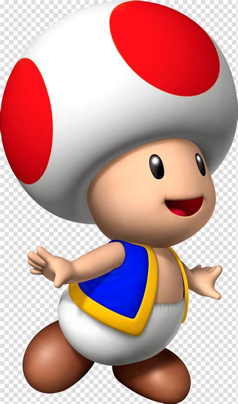 Toad Illustration Mario Party 8 Mario Bros Toad Princess Peach Mario