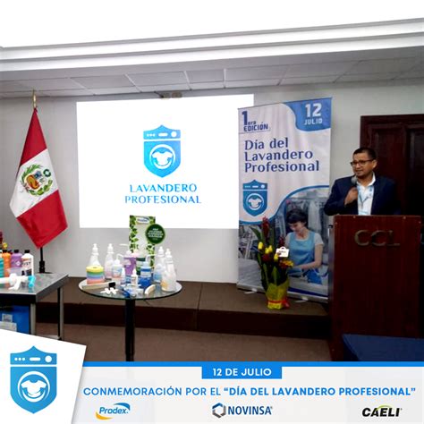 DÍa Nacional Del Lavandero Profesional Peruano