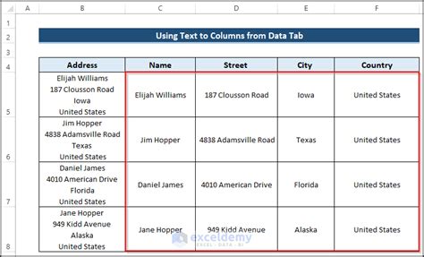 How To Use A Line Break As A Delimiter In Excel Text To Columns 2 Methods